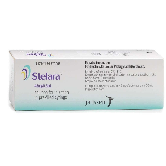 Cigalah HealthCare. Stelara 45 mg / 0.5 ml prefilled syringe 1 P ...